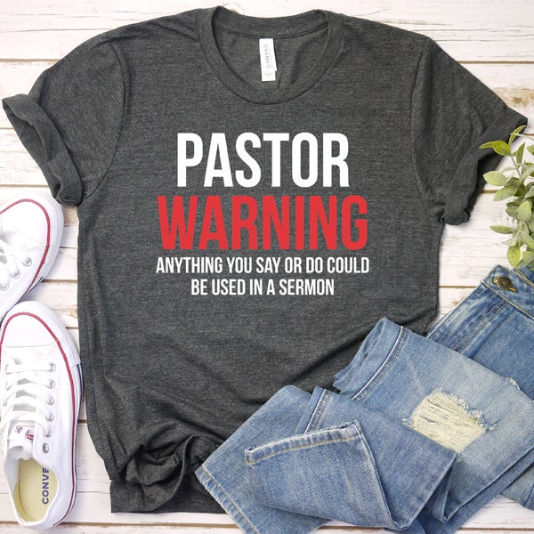 Custom Pastor Tshirt - Etsy