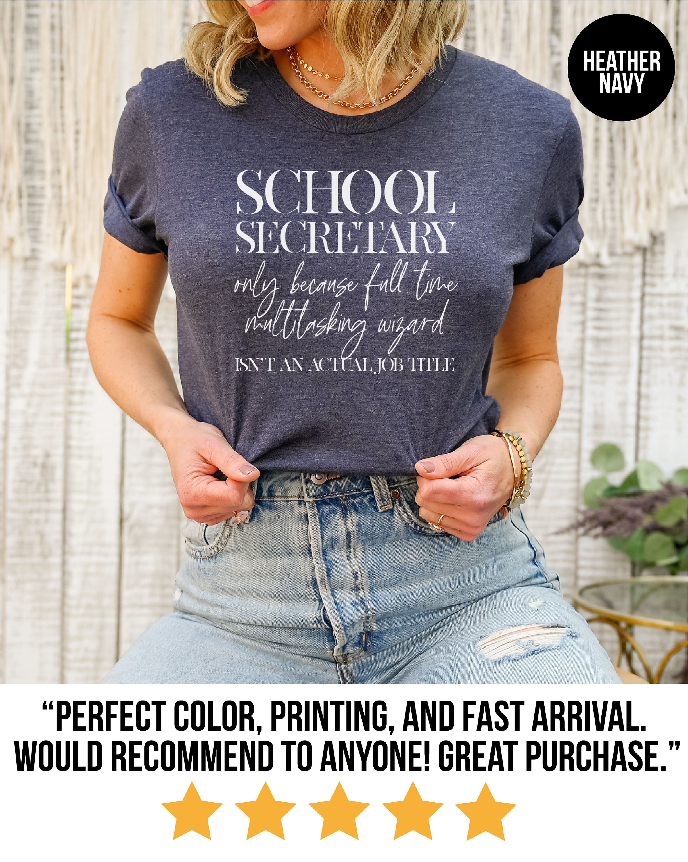 Secretary Gifts School Secretary is Not an Actual Job - Etsy