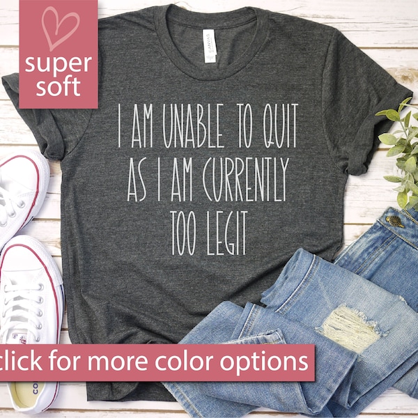 Too Legit to Quit - Etsy