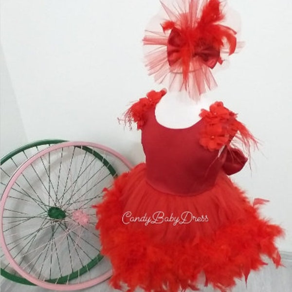 Red Baby Dress - Etsy