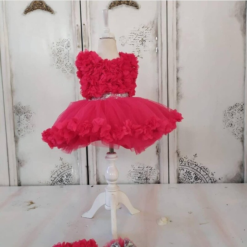 Red Baby Dress - Etsy