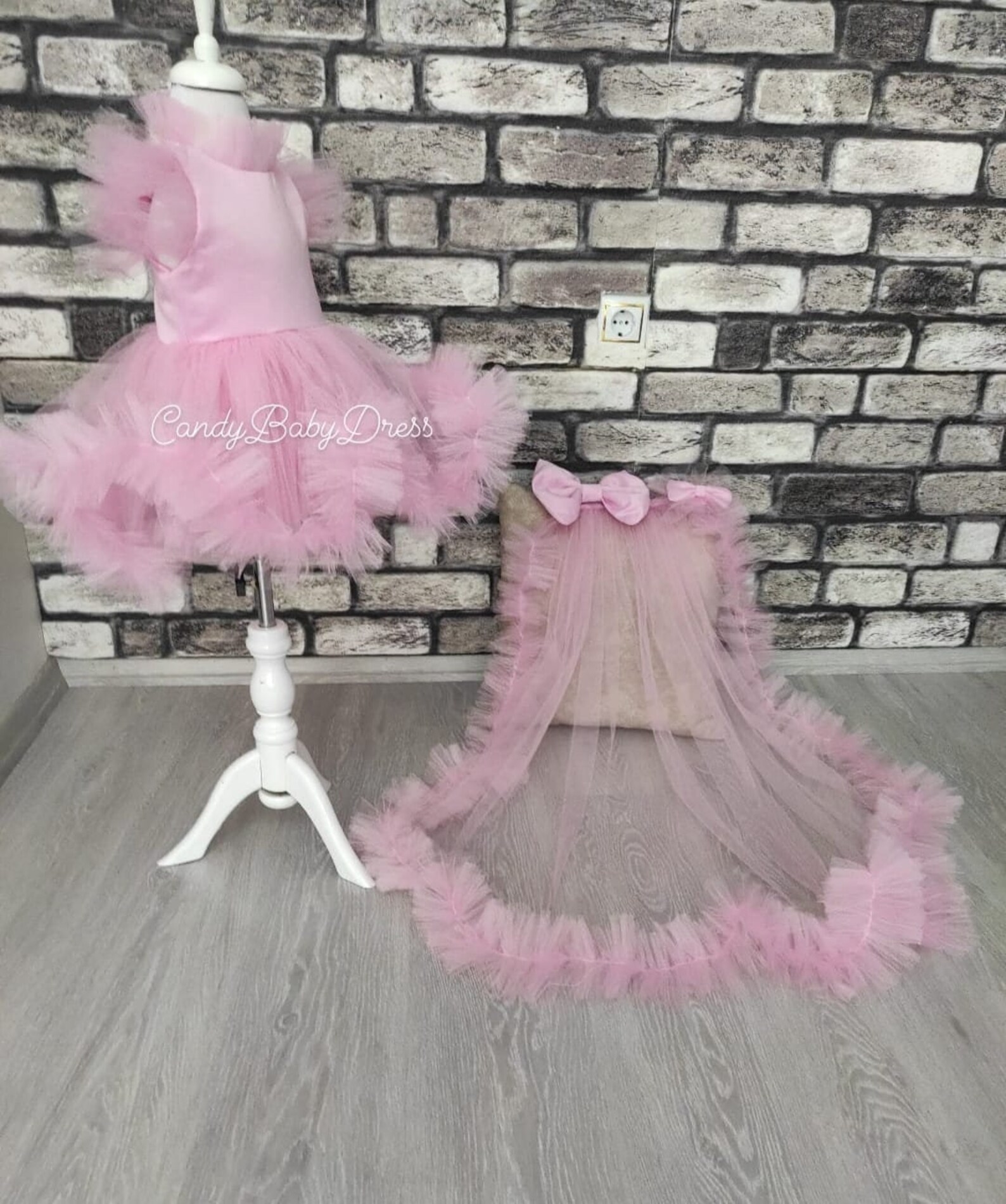 Pink Little Princess Dressgown for Little Girlstulle Dress - Etsy