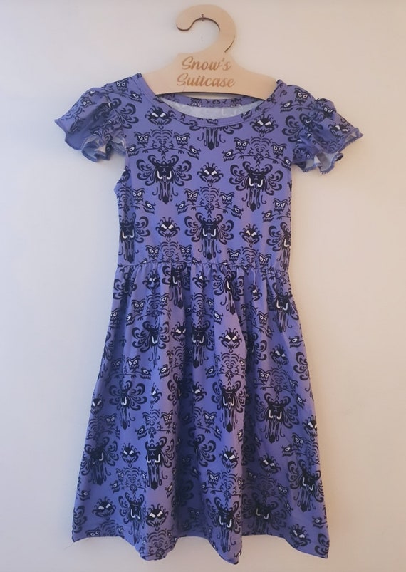 Halloween Haunted Mansion Dress Girls - Etsy