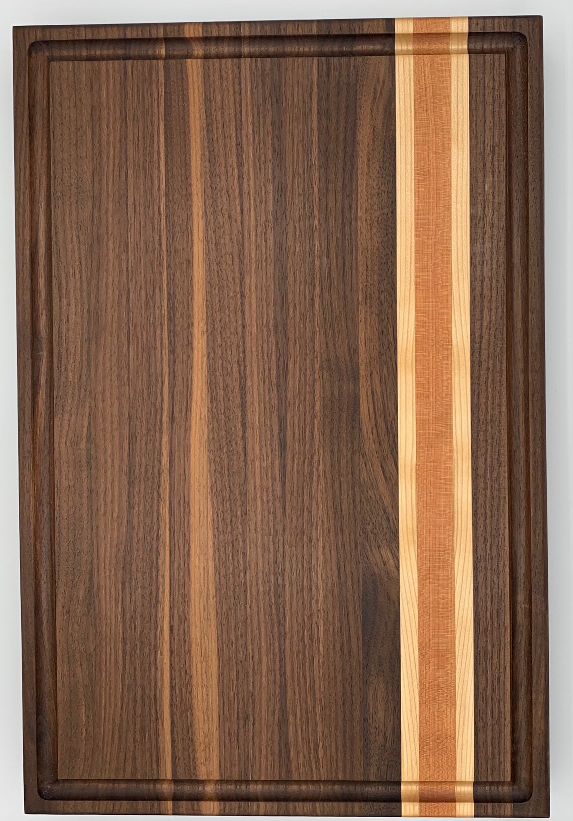 Maple Cherry Walnut Cutting Board Canadian Handmade | Etsy