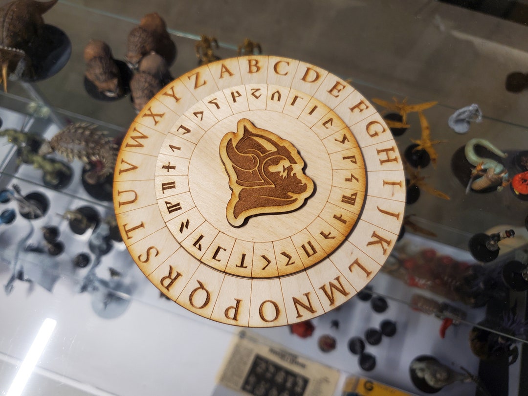 Dwarven Language Puzzle Decoder - Etsy