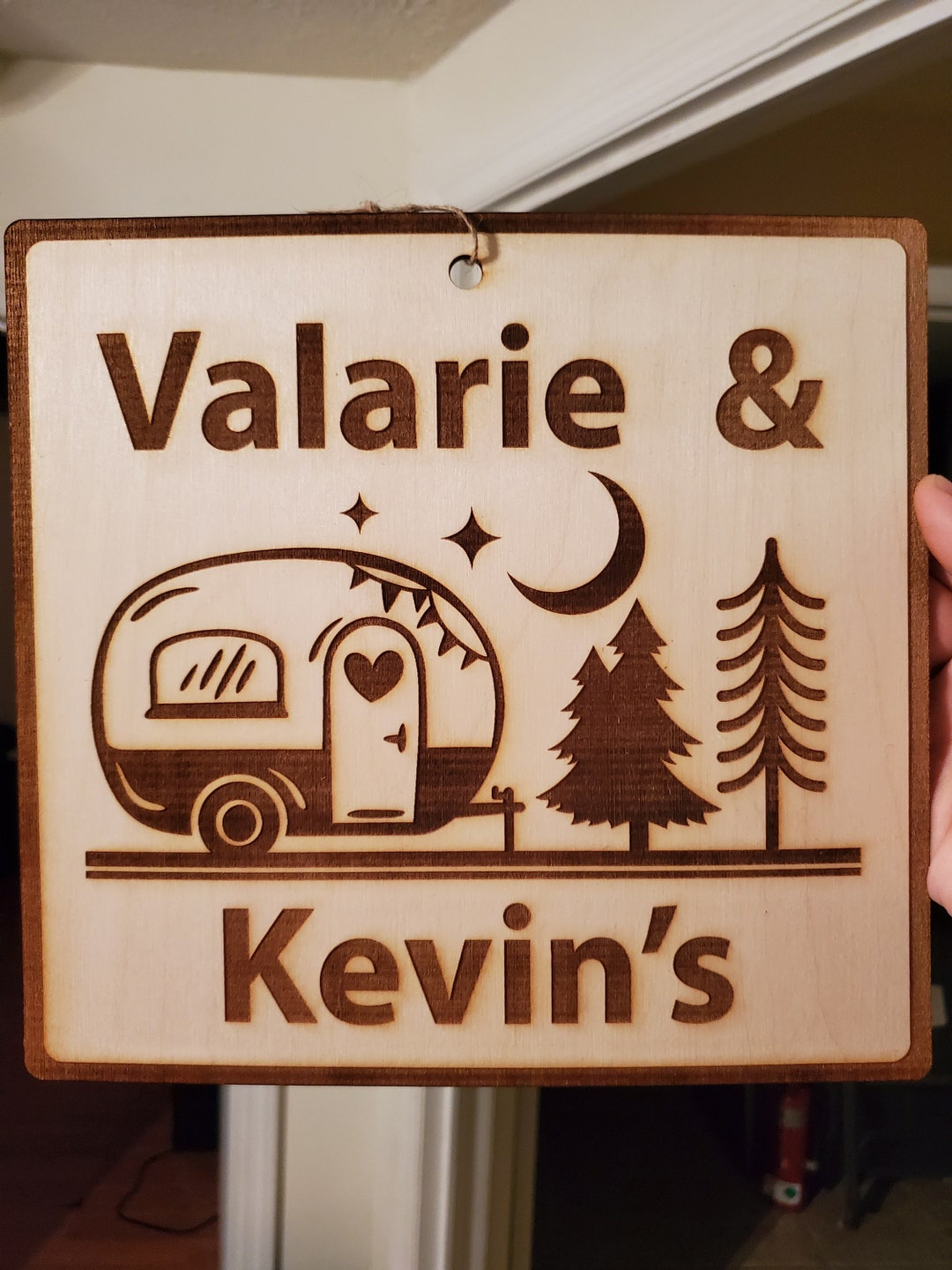 Custom Wood Camper Sign - Etsy