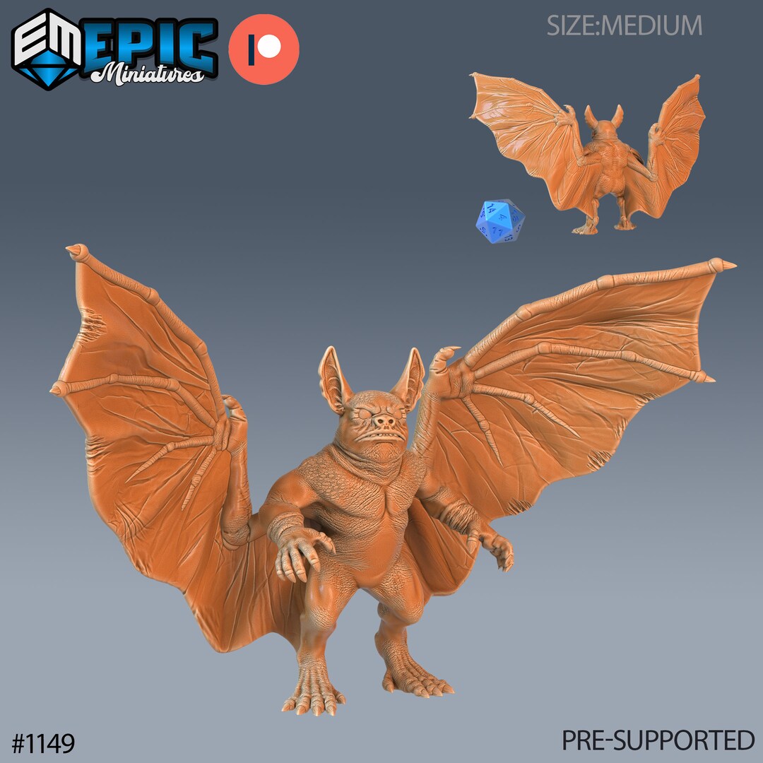 32 1149 Homunculus medium D&D Pathfinder Resin Miniature - Etsy