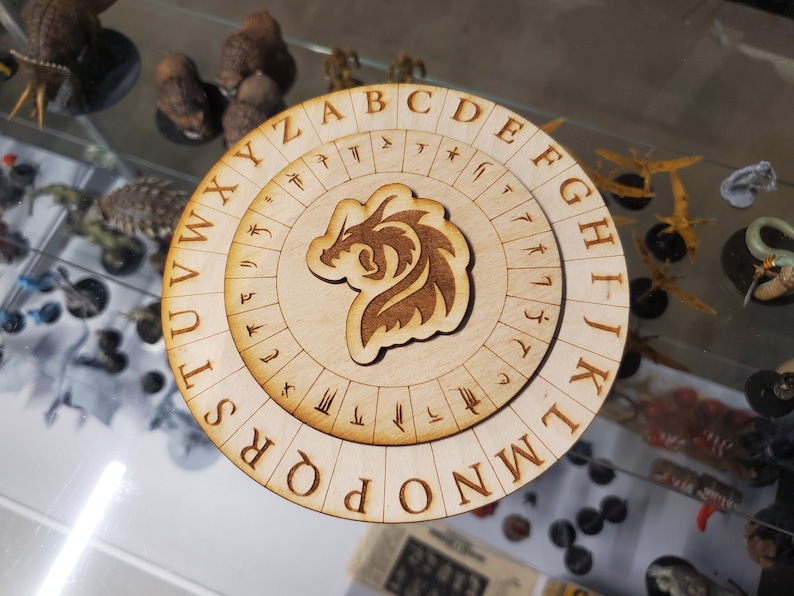 Draconic Language Puzzle Decoder - Etsy