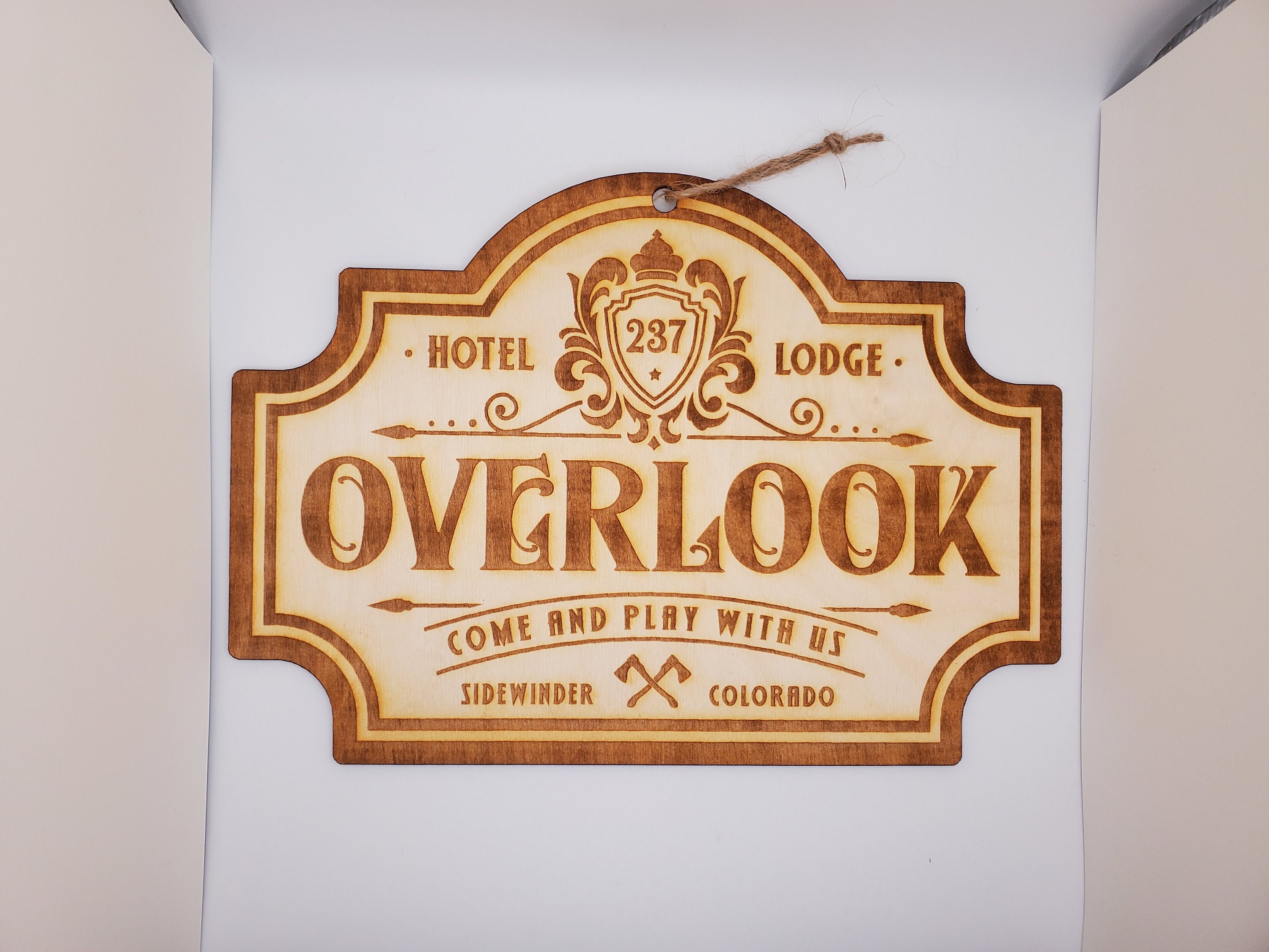 The Shining Overlook Hotel Wood Sign - Etsy Canada