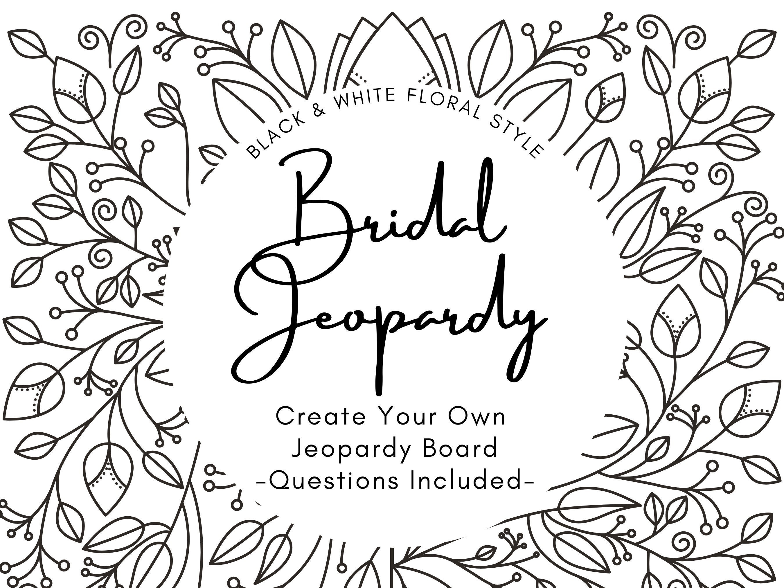 Bridal Jeopardy Game L Interactive Bridal Shower Game L Etsy bridal-jeopardy-game-l-interactive-bridal-shower-game-l-etsy