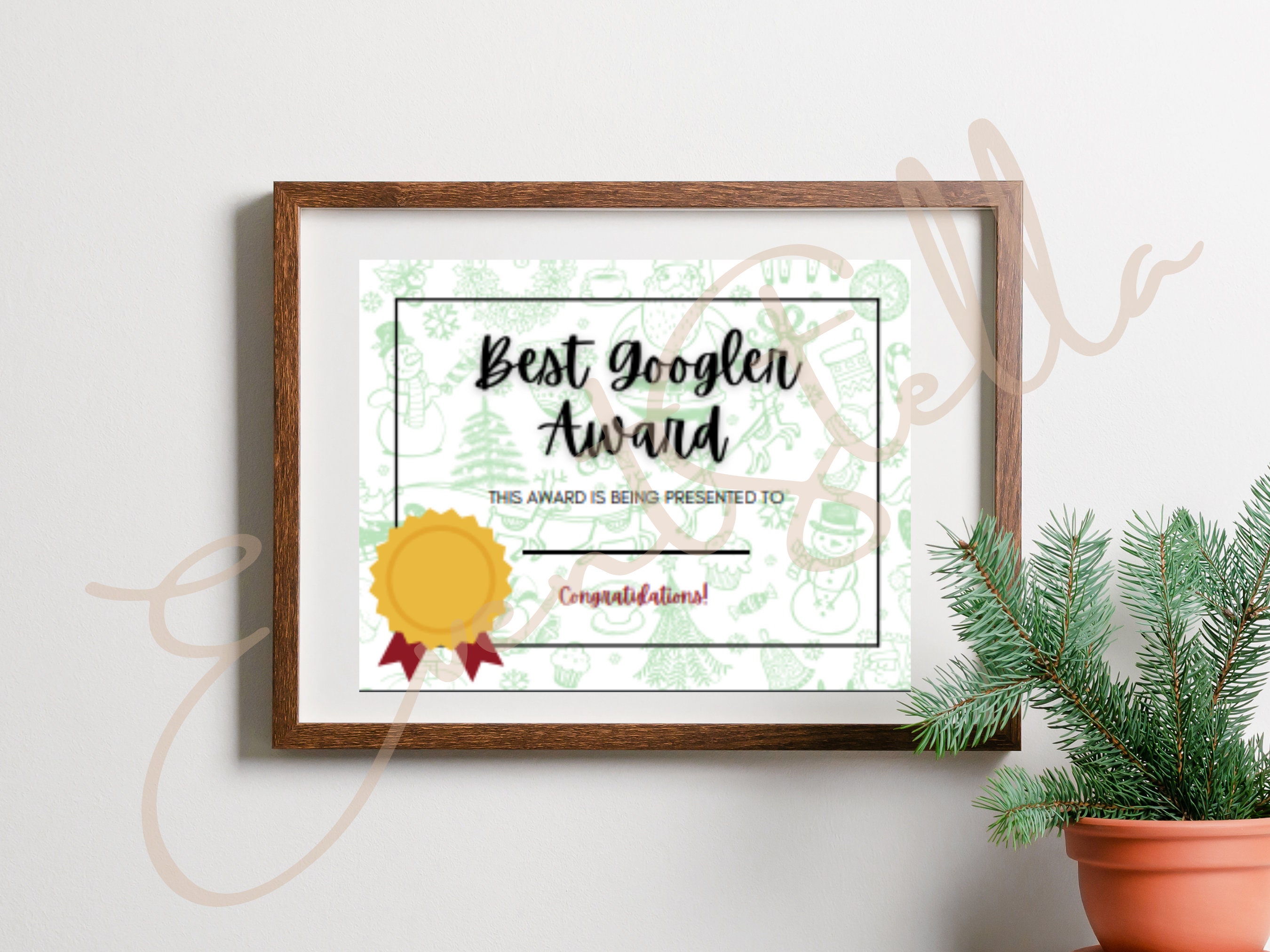 Office Holiday Party Awards L Printable Work Party Awards L Work ...