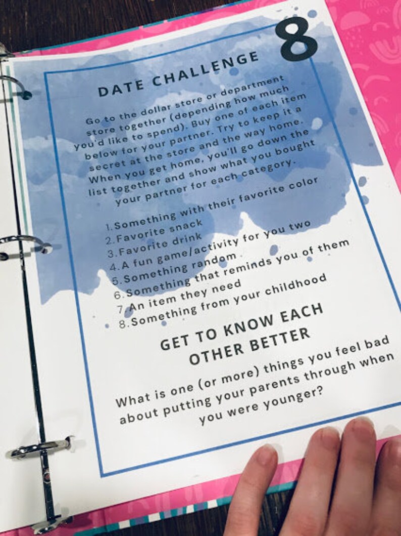 Printable Date Night Book L Anniversary Gift L Date Coupons L | Etsy