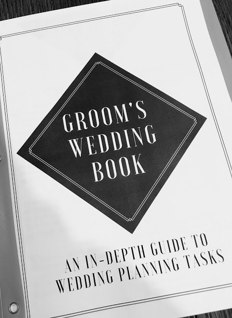 Groom's Wedding Planner L Printable Wedding Planner for Grooms L ...