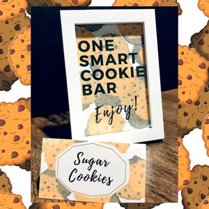 One Smart Cookie Bar L Graduation Food Buffet Sign L Cookie Bar Sign - Etsy