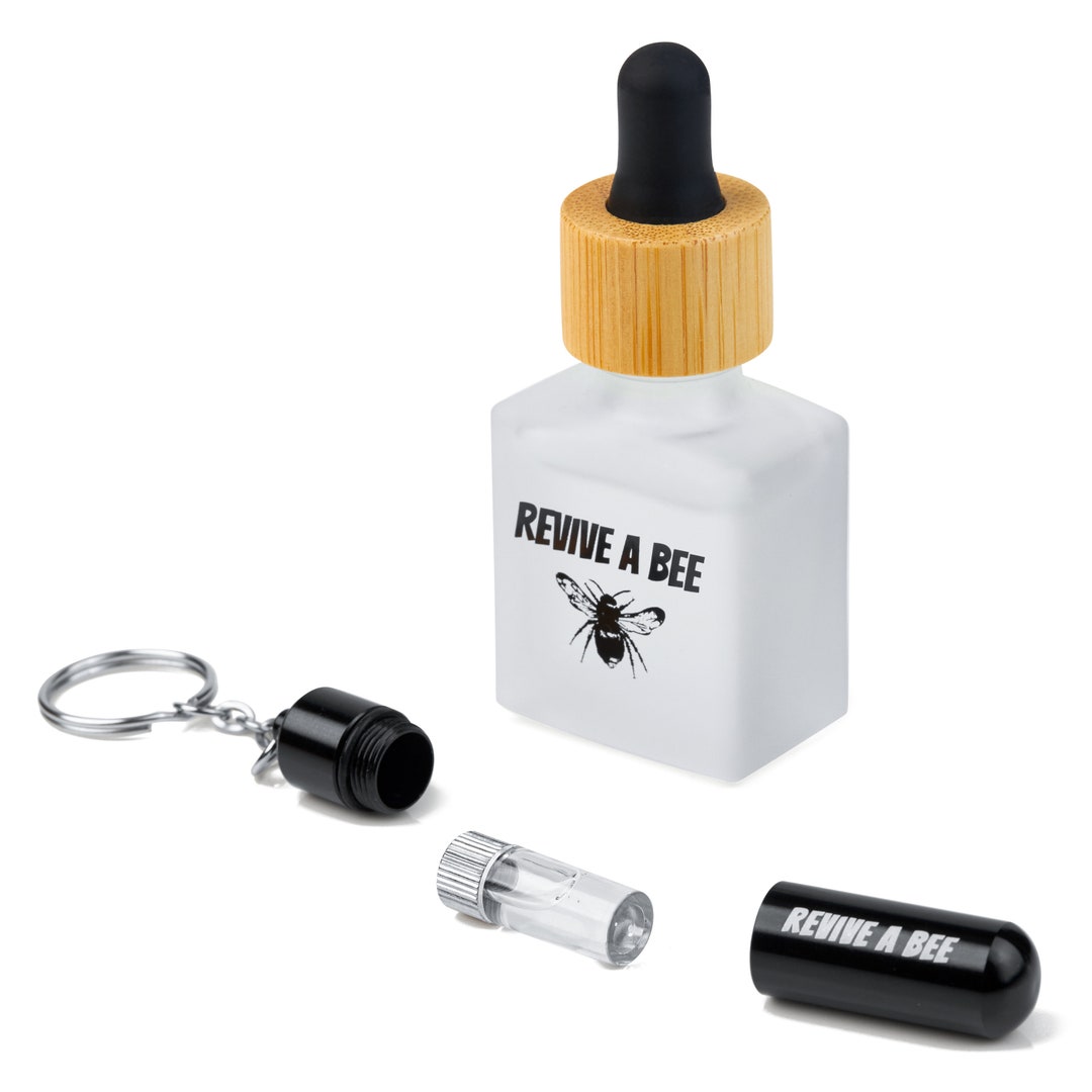 Bee Rescue Kit Gift Box - Bee Revival Keyring (portable Bee Feeder ...