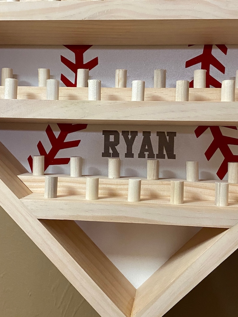 Baseball and Ring Display - Etsy
