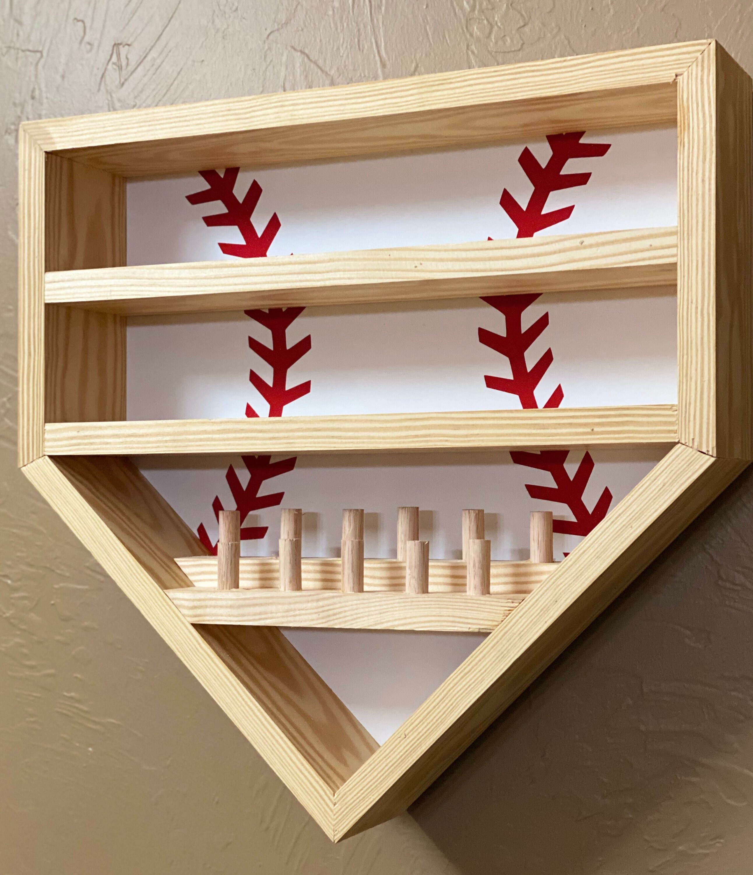 Baseball and Ring Display - Etsy