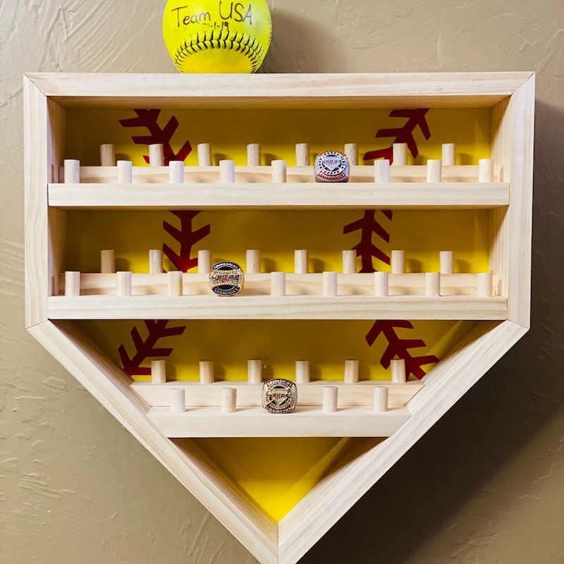 Softball Trophy Display - Etsy