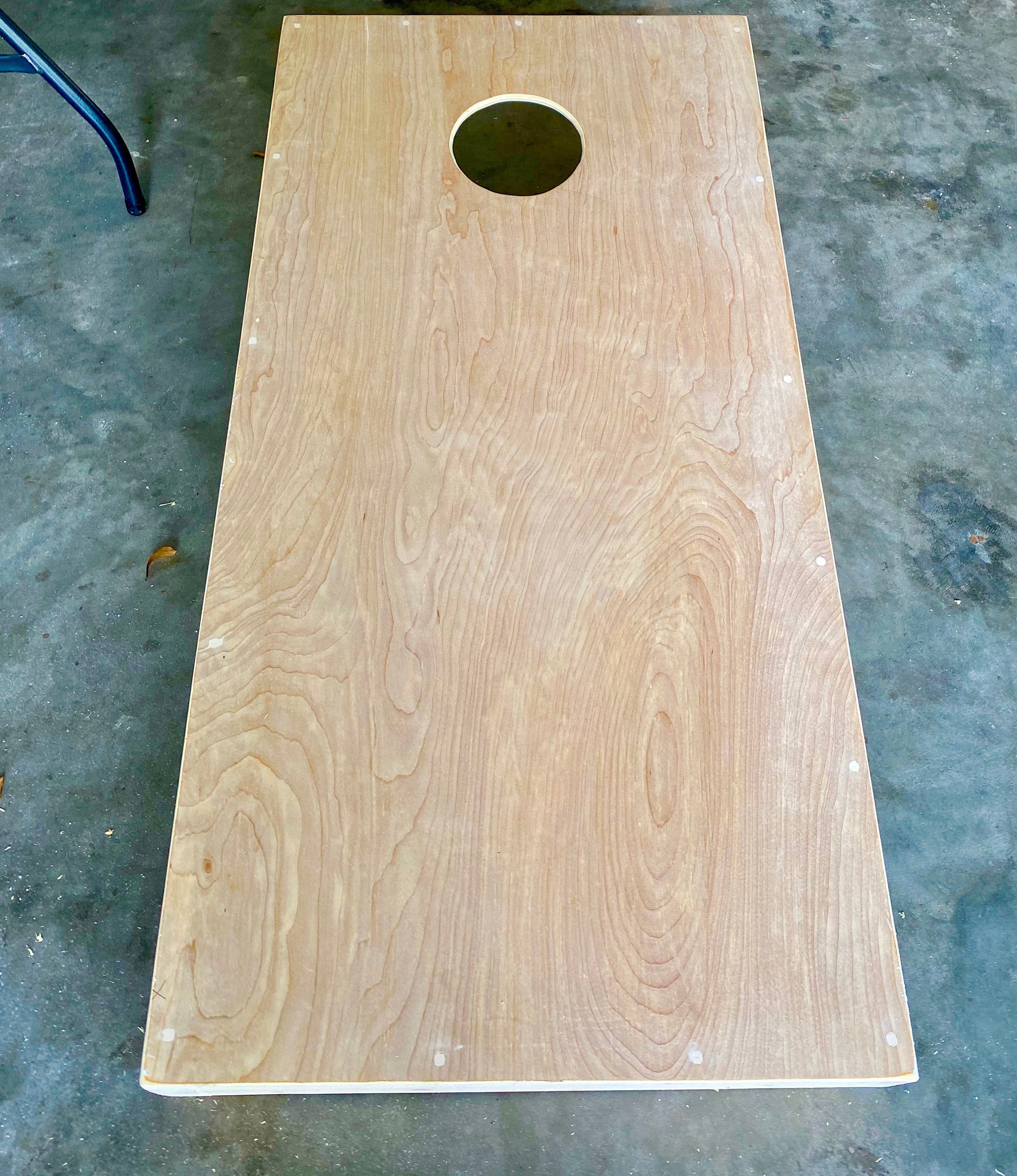Unfinished Wood Cornhole Board perfect for Woodstain | Etsy