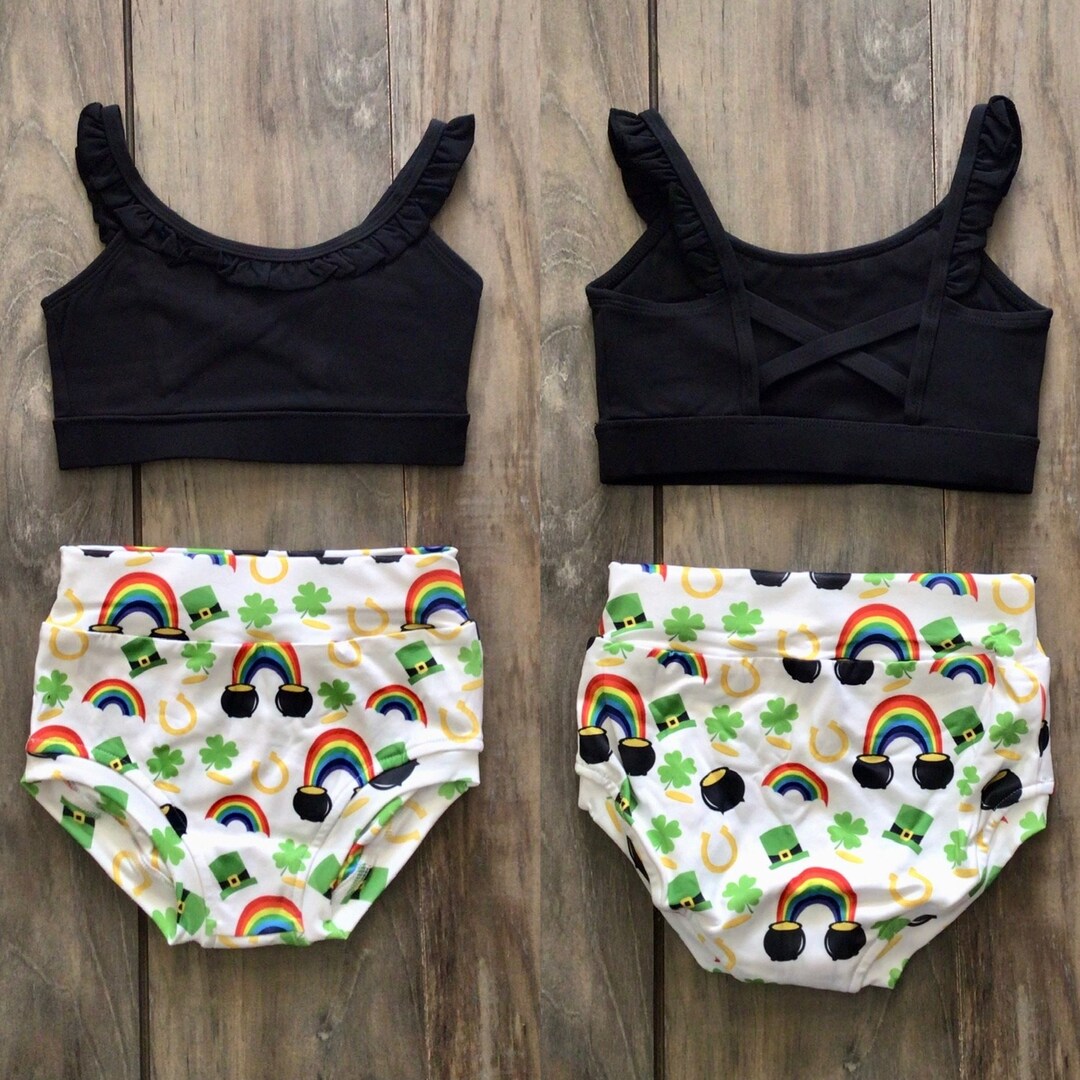 NWT Anchor Black Phoenix Ruffle Top & Custom St. Patrick’s Day Irish ...