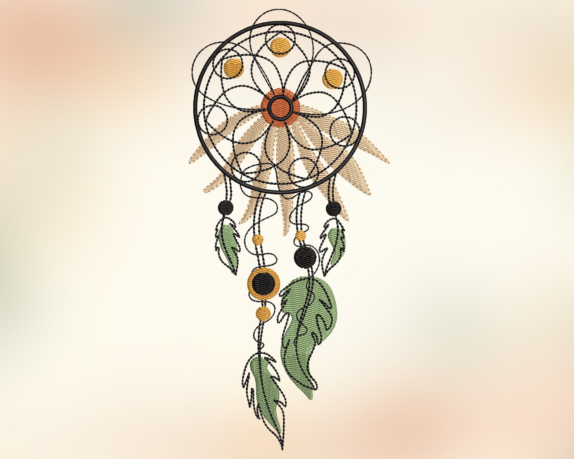 8 Boho Ornament Embroidery Designs, Machine Embroidery Designs ...