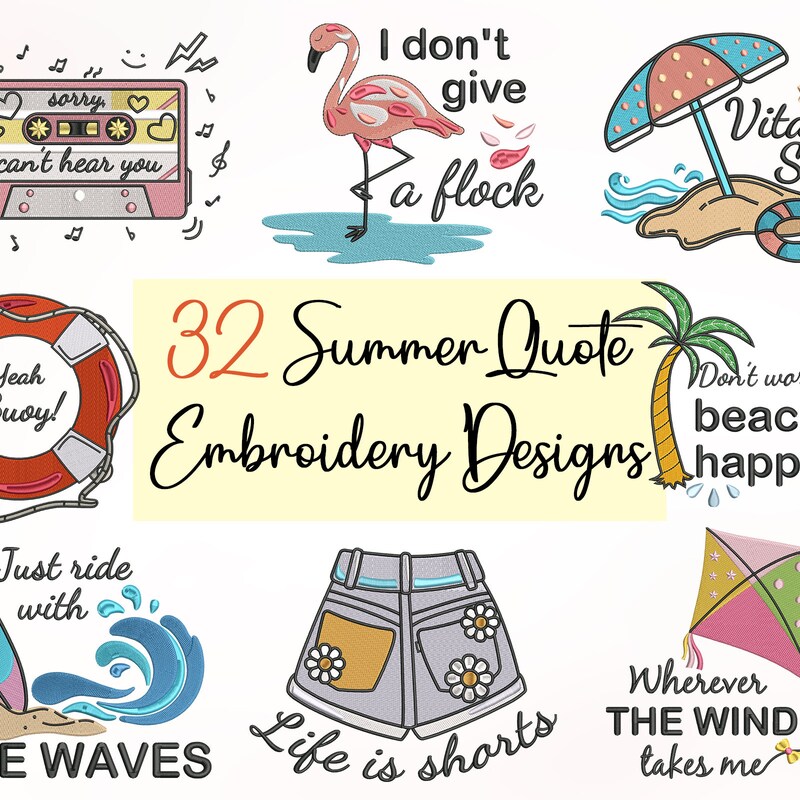 Quote Embroidery - Etsy