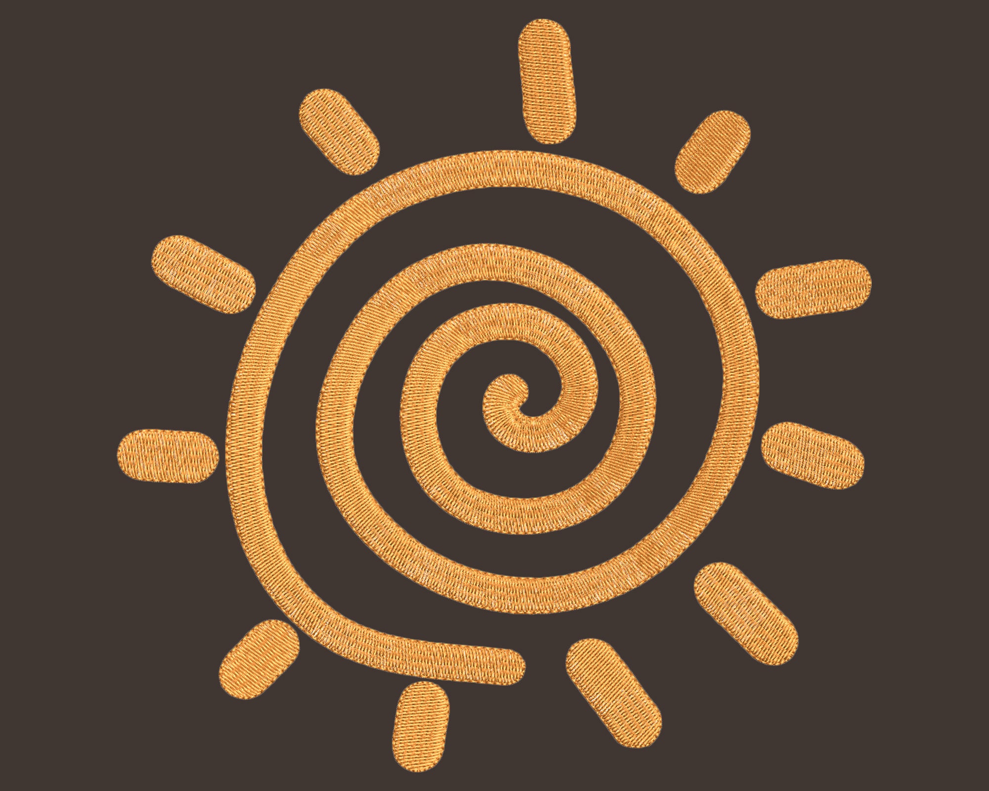 Boho Sun Embroidery Design Machine Embroidery Design - Etsy