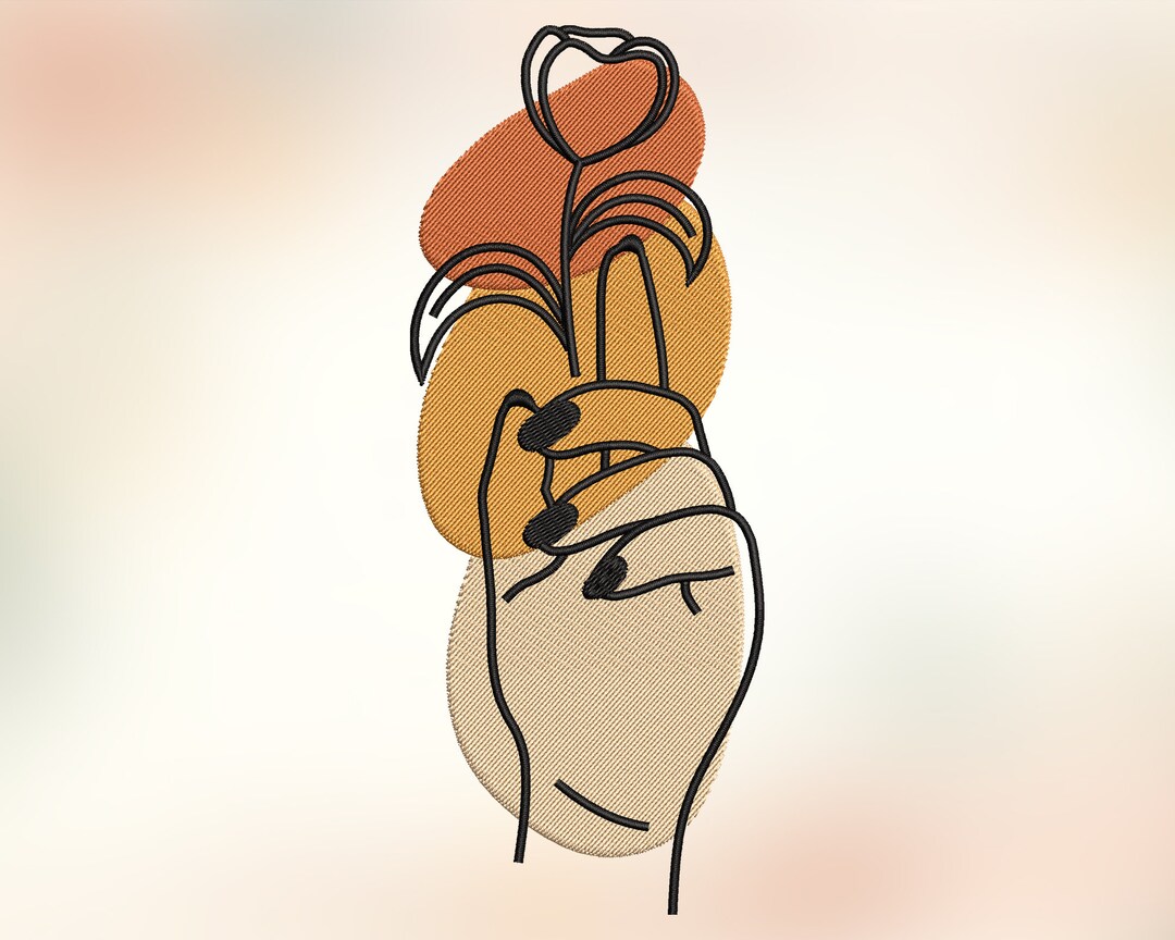 Boho Hand Embroidery Design, Machine Embroidery Design, Embroidery ...