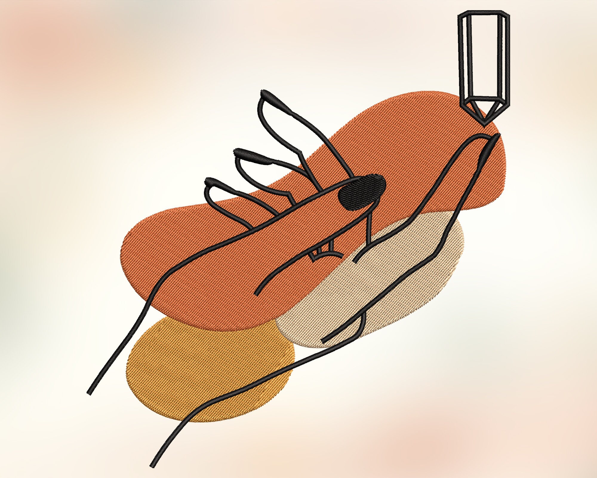 8 Boho Hand Embroidery Designs Machine Embroidery Designs | Etsy