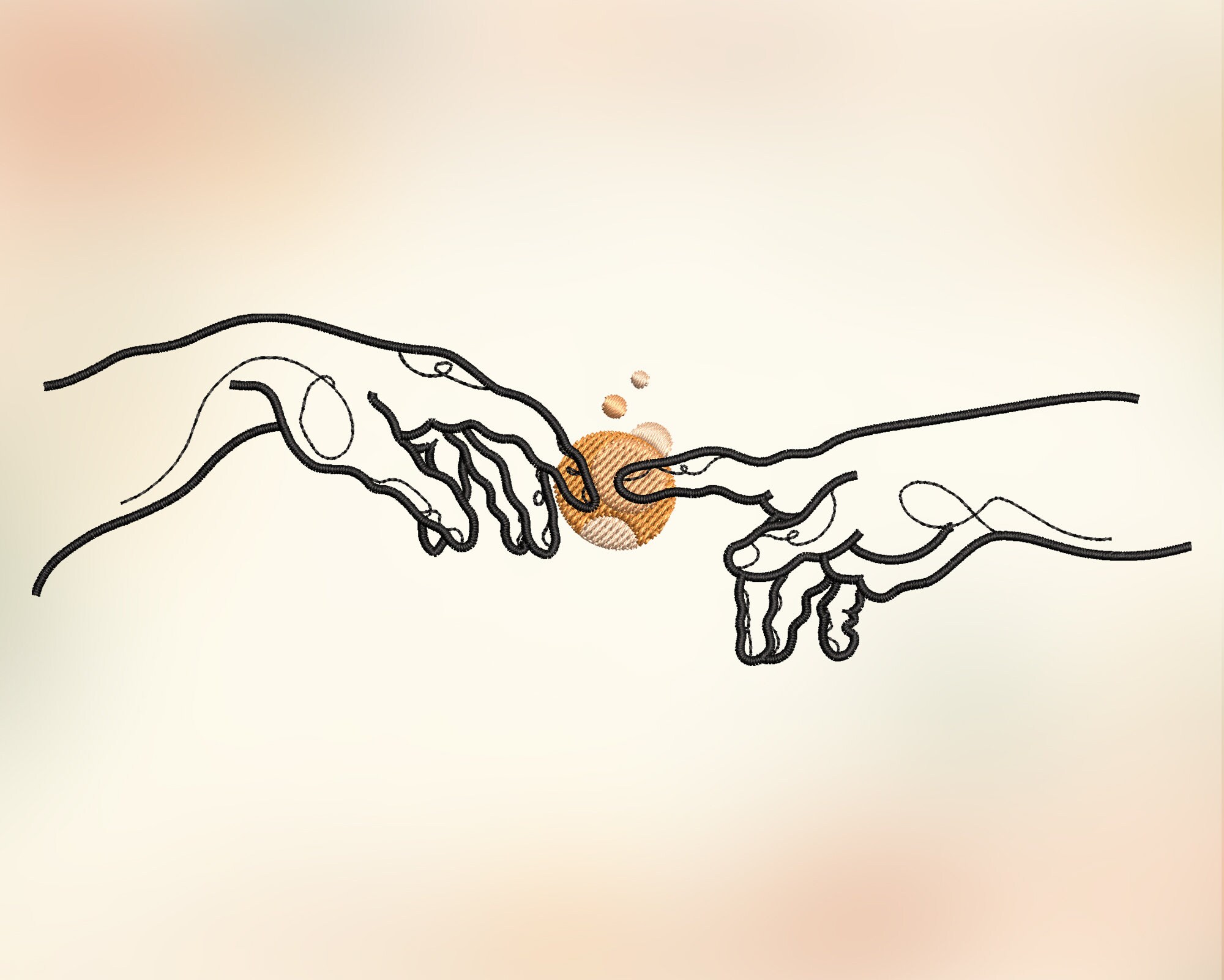 8 Boho God Hand Embroidery Designs Machine Embroidery - Etsy