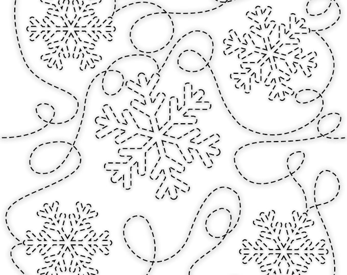 Snowflake Quilt Pattern From Modern Handcraft by Nicole Daksiewicz MH ...