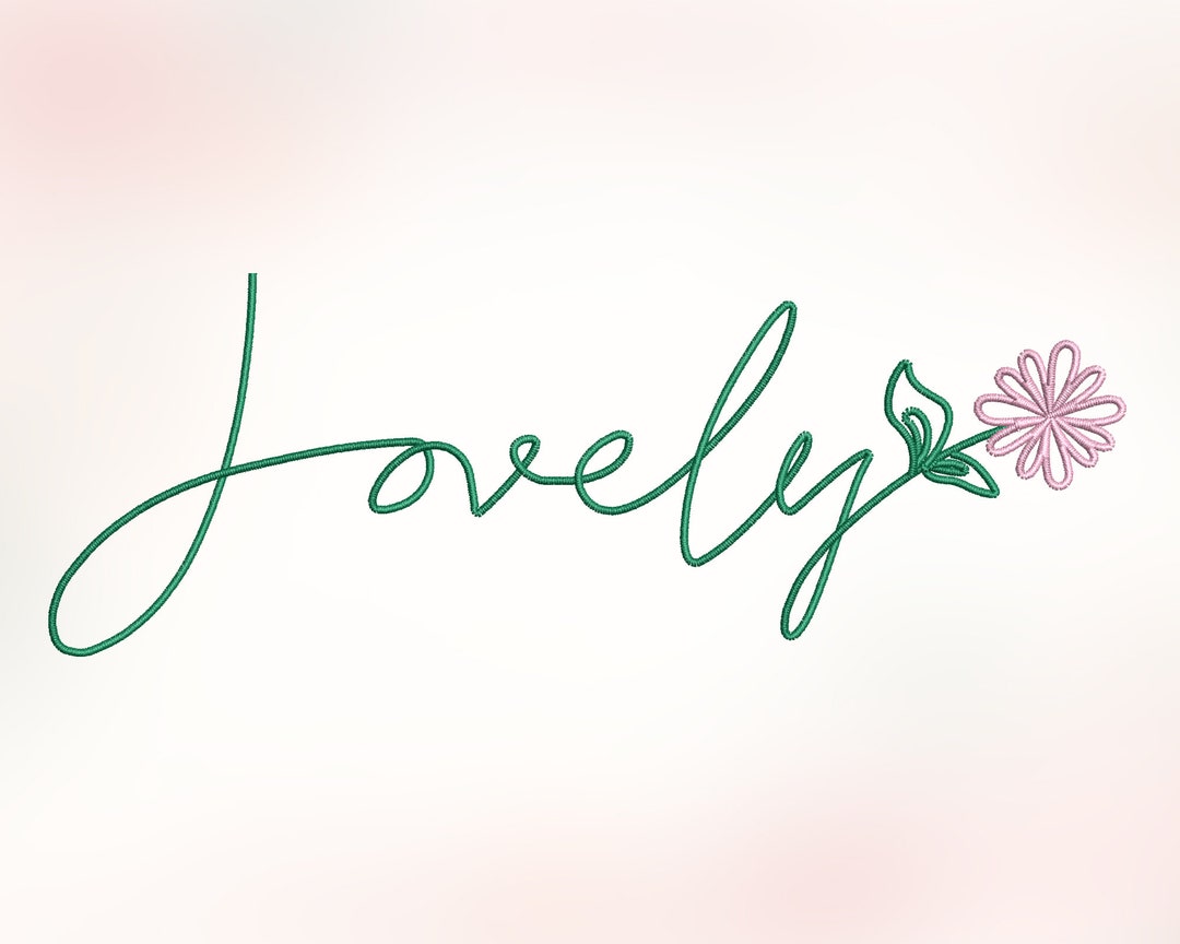Handwritten Font Embroidery Design, Machine Embroidery Designs ...