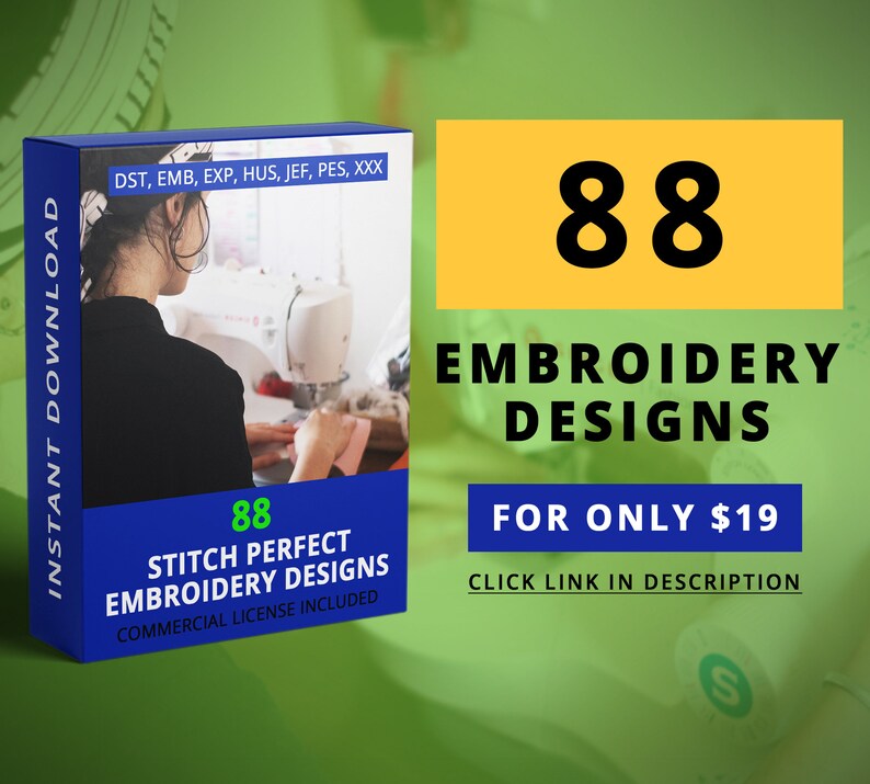 Monster Embroidery Design Machine Embroidery Design | Etsy