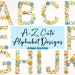 6 Sets of A-Z Alphabet Embroidery Designs, Machine Embroidery Designs ...