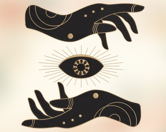 Eye Embroidery Design Machine Embroidery Design Embroidery - Etsy
