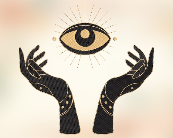 Eye Embroidery Design Machine Embroidery Design Embroidery - Etsy