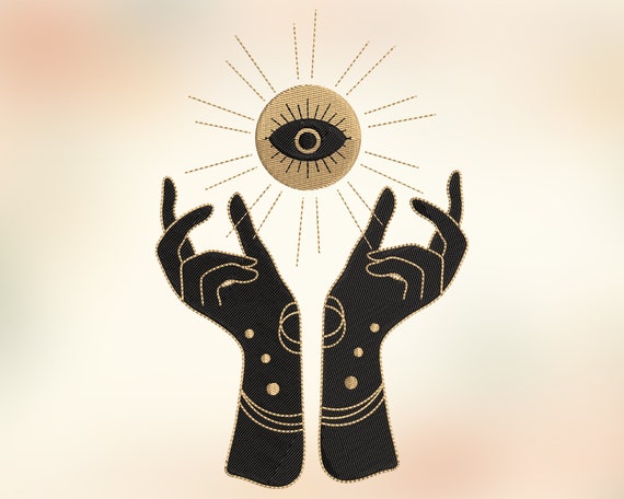 Eye Embroidery Design Machine Embroidery Design Embroidery - Etsy