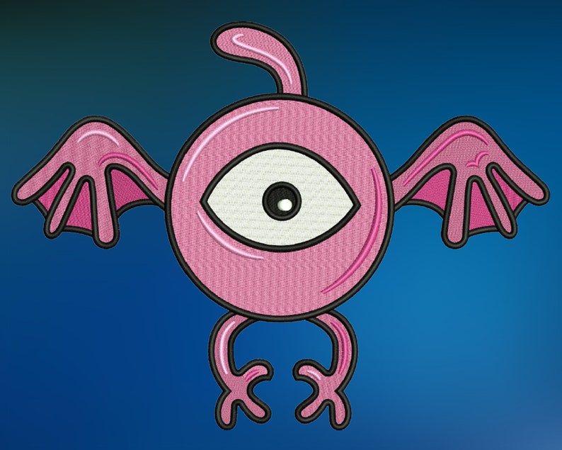 8 Monster Embroidery Designs Machine Embroidery Designs - Etsy