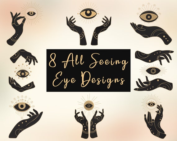 8 Eye Embroidery Designs Machine Embroidery Designs - Etsy