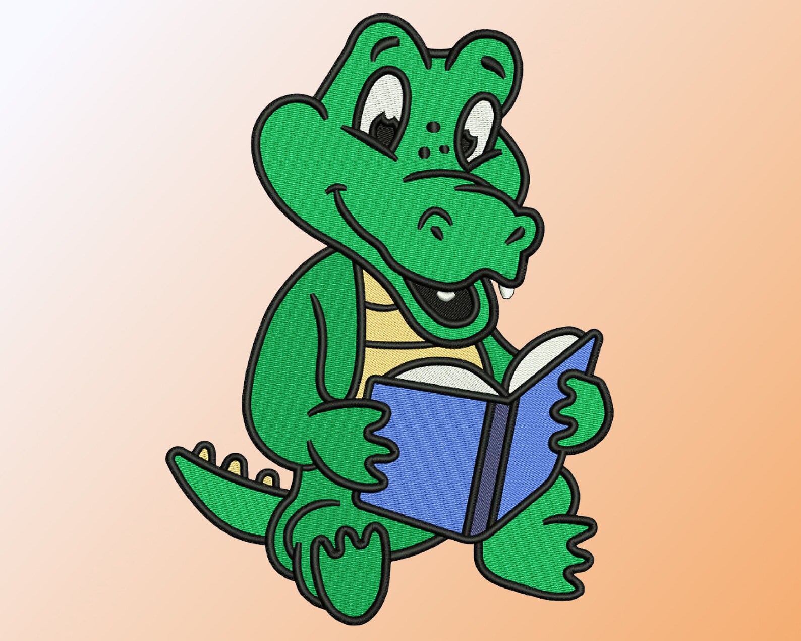 8 Alligator Embroidery Designs Machine Embroidery Designs | Etsy