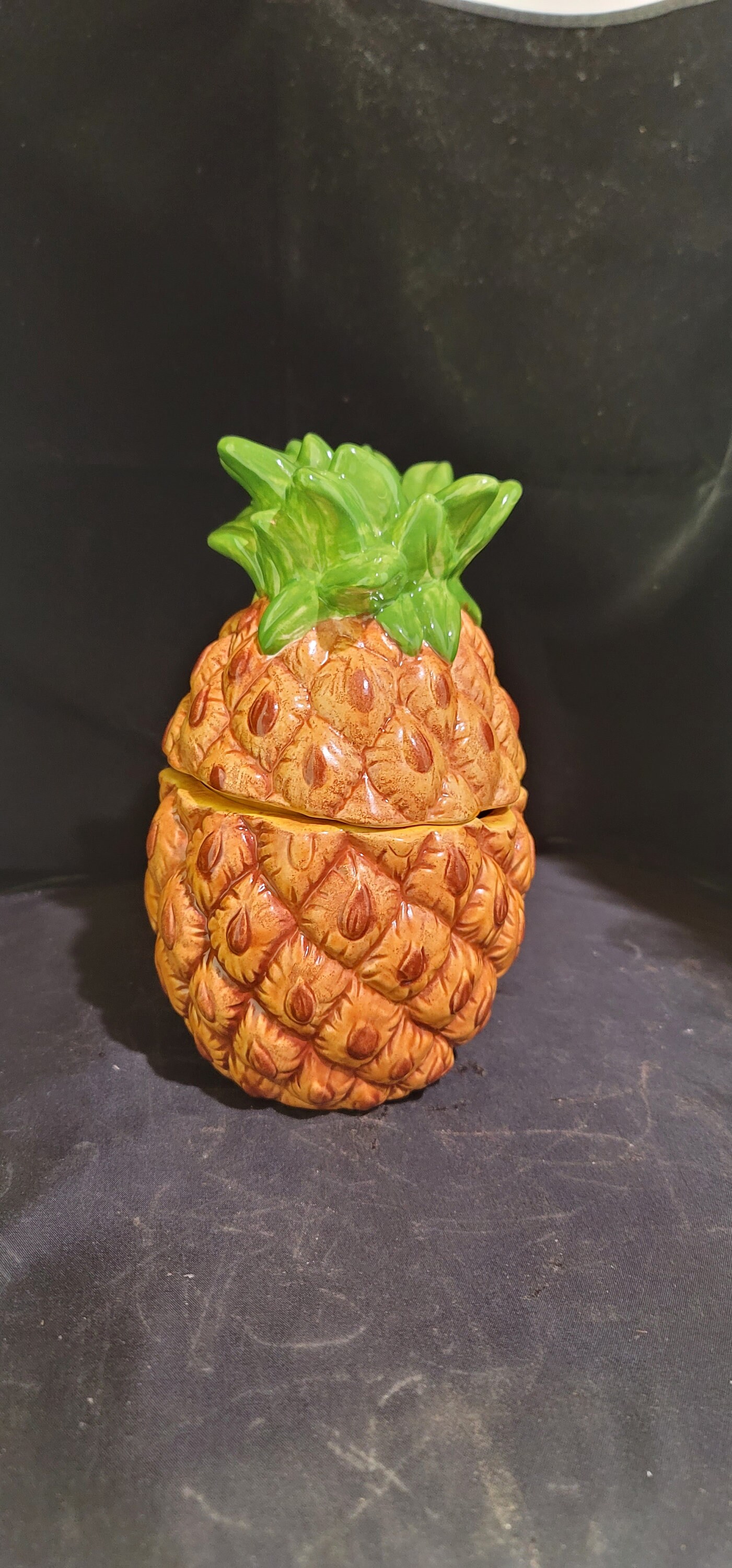 Tropical Pineapple Treat Container - Etsy