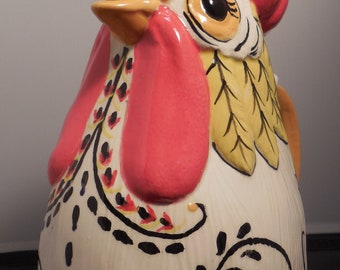 Rooster Pitcher - Etsy