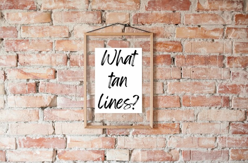 Spray Tan Sign, Tanning Salon, Printable Wall Decor, Salon Printable ...