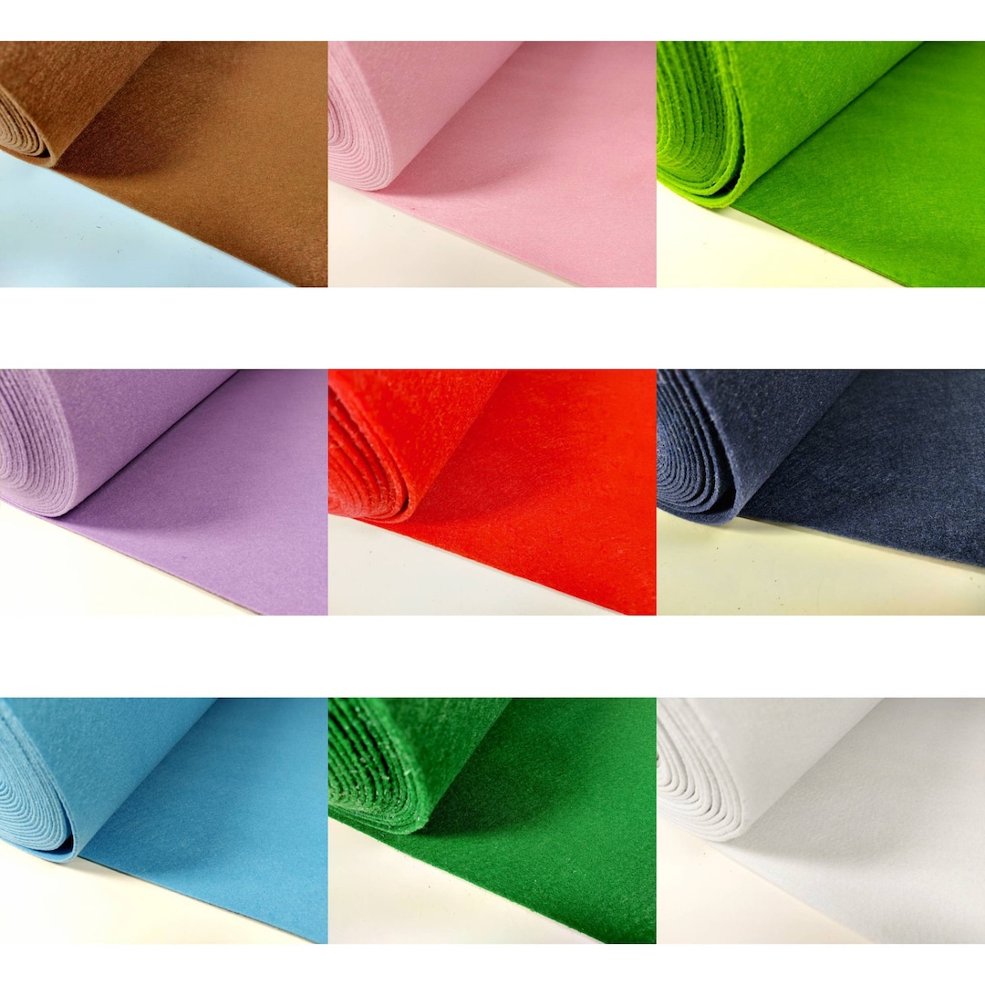 Craft Felt Filtz 25x90 Meterware Fabric 3 Mm Thick - Etsy