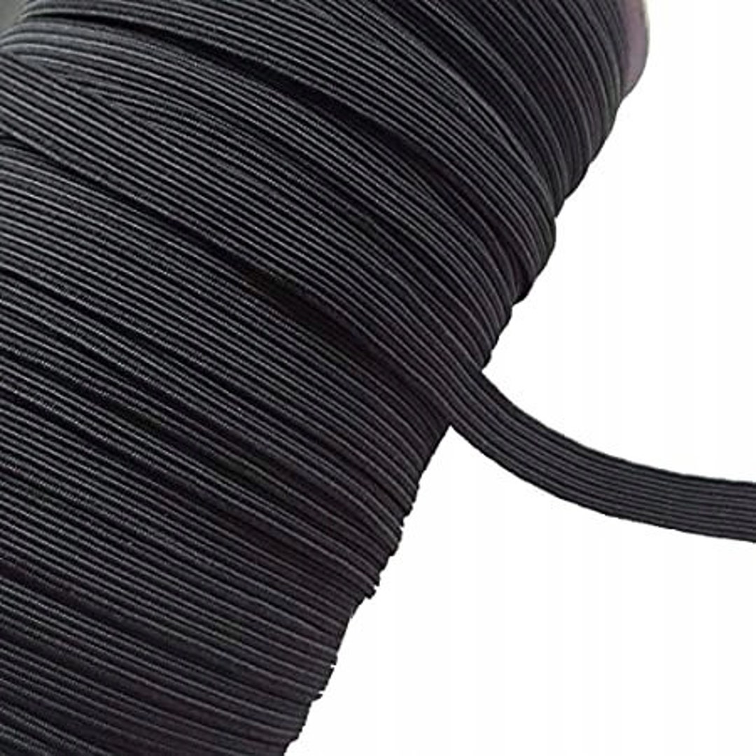 Rubber Band Rubber Strands Elastic Band 3 Mm 5 Mm Black White - Etsy