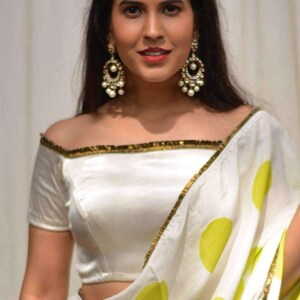 Designer White Color Satin Silk off Shoulder Blouse for Women - Etsy