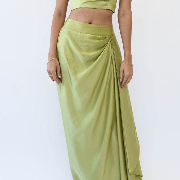 Draped Skirt - Etsy