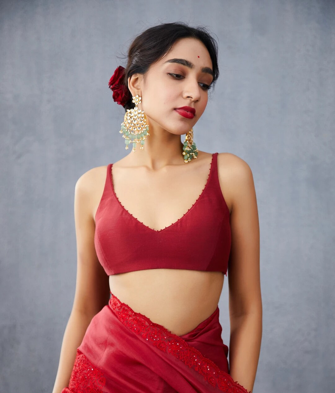 Designer Readymade Red Silk Blouse For Women Wedding Wear Etsy designer-readymade-red-silk-blouse-for-women-wedding-wear-etsy