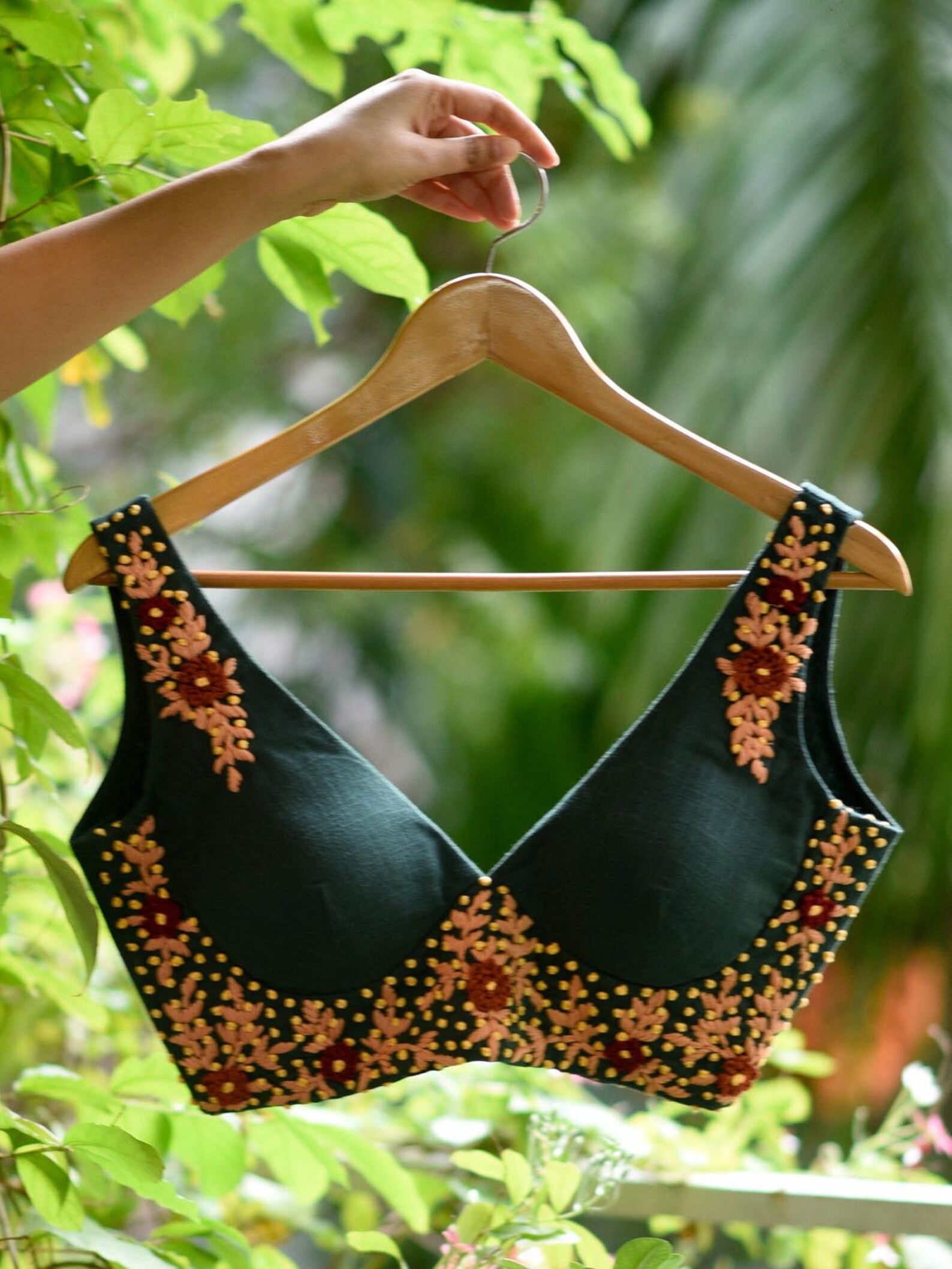 Designer Multi Color Cotton Blouse for Women With Handmade - Etsy