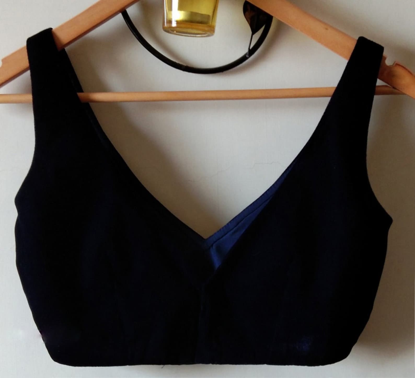 Designer Readymade Deep Blue Velvet Blouse for Women Wedding | Etsy